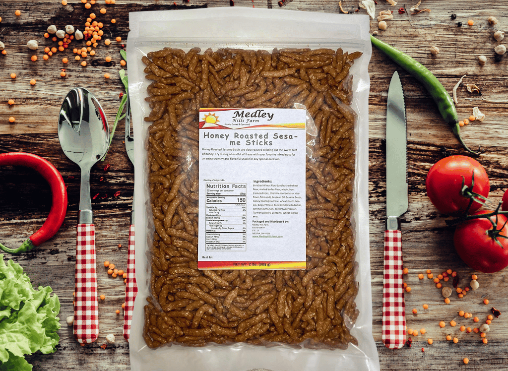 The Sweet and Savory Delight of Honey Roasted Sesame Sticks