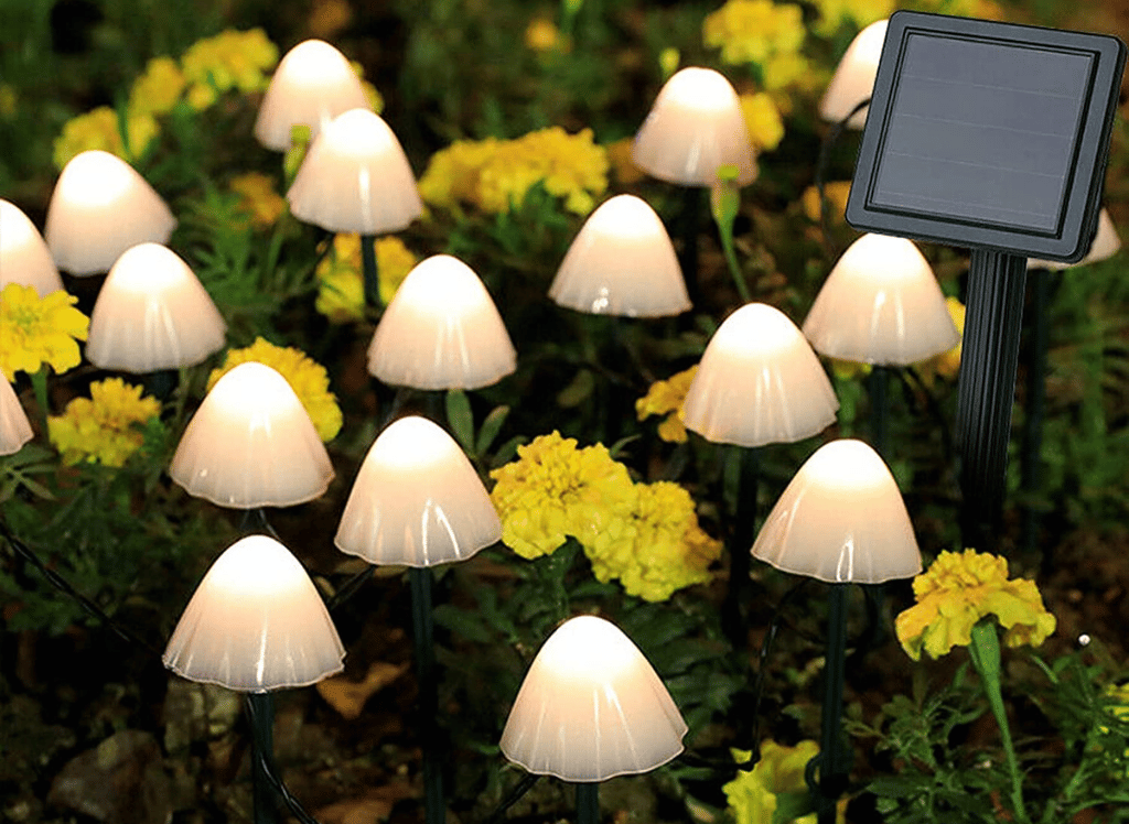 Light Up Your Garden with Solar Mushroom Lights