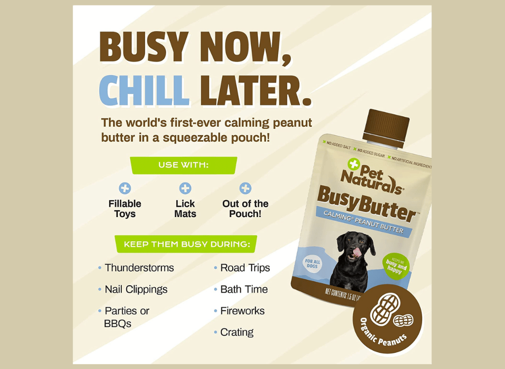 Calming Peanut Butter for Dogs: The Perfect Supplements for Your Furry ...