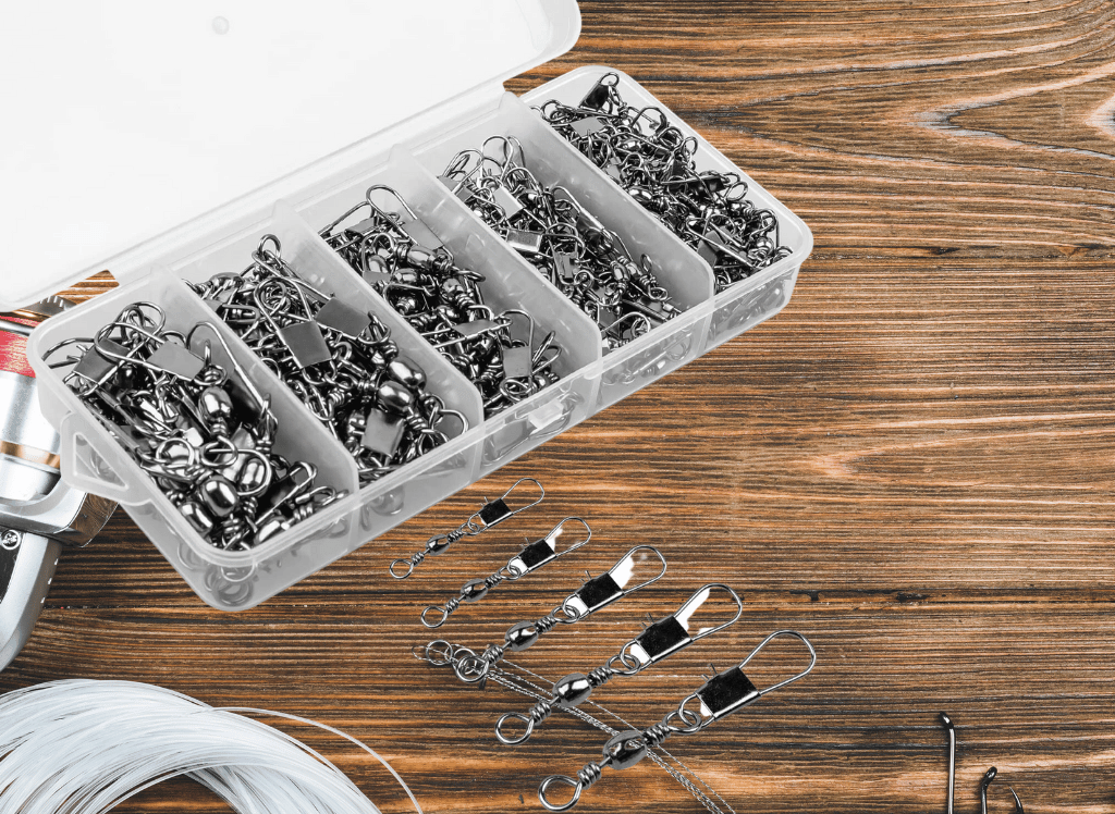 Change Fishing Lures and Leaders Rapidly with Fishing Swivels