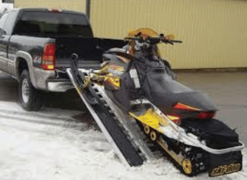 Load Your Sled with Ease Using a Snowmobile Ramp