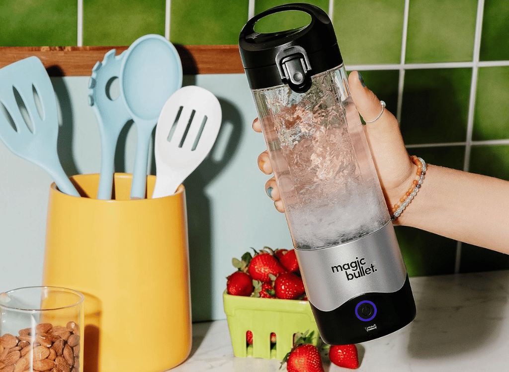 Blend Anywhere With a Portable Blender