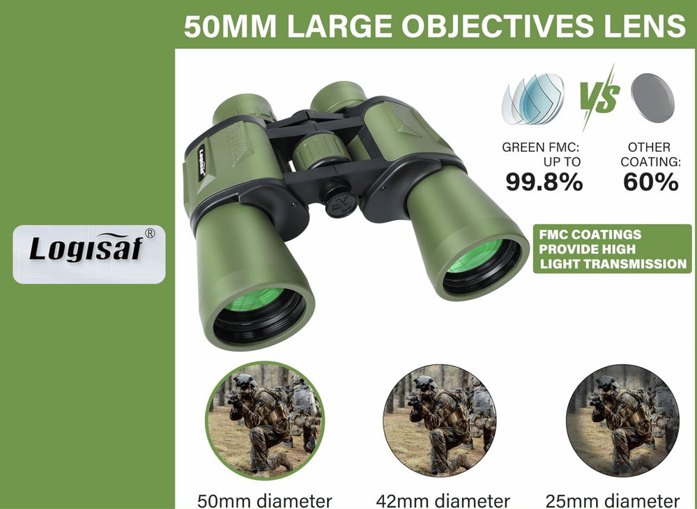 See Nature Like Never Before with Logisaf Binoculars