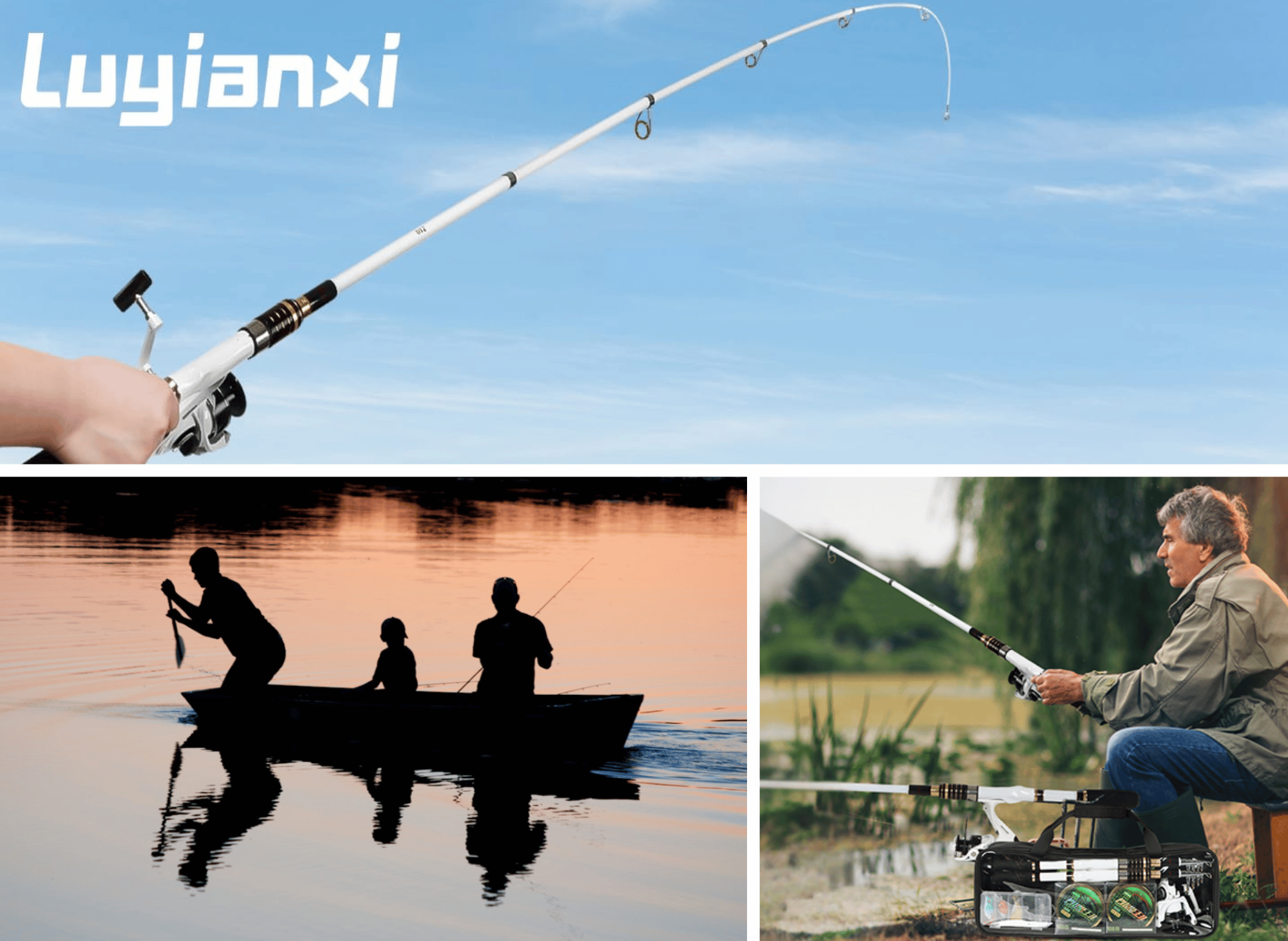 Luyianxi Collapsible Fishing Rod Is Great For All Anglers