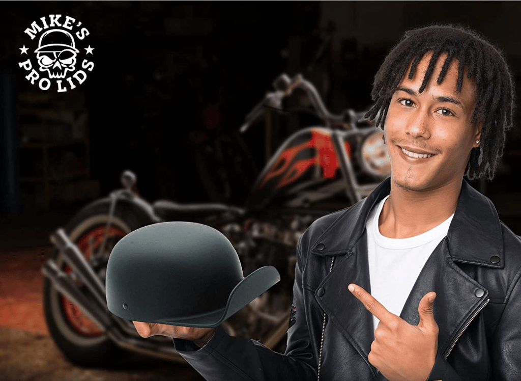 Rock a Motorcycle Helmet Baseball Cap on Your Next Ride