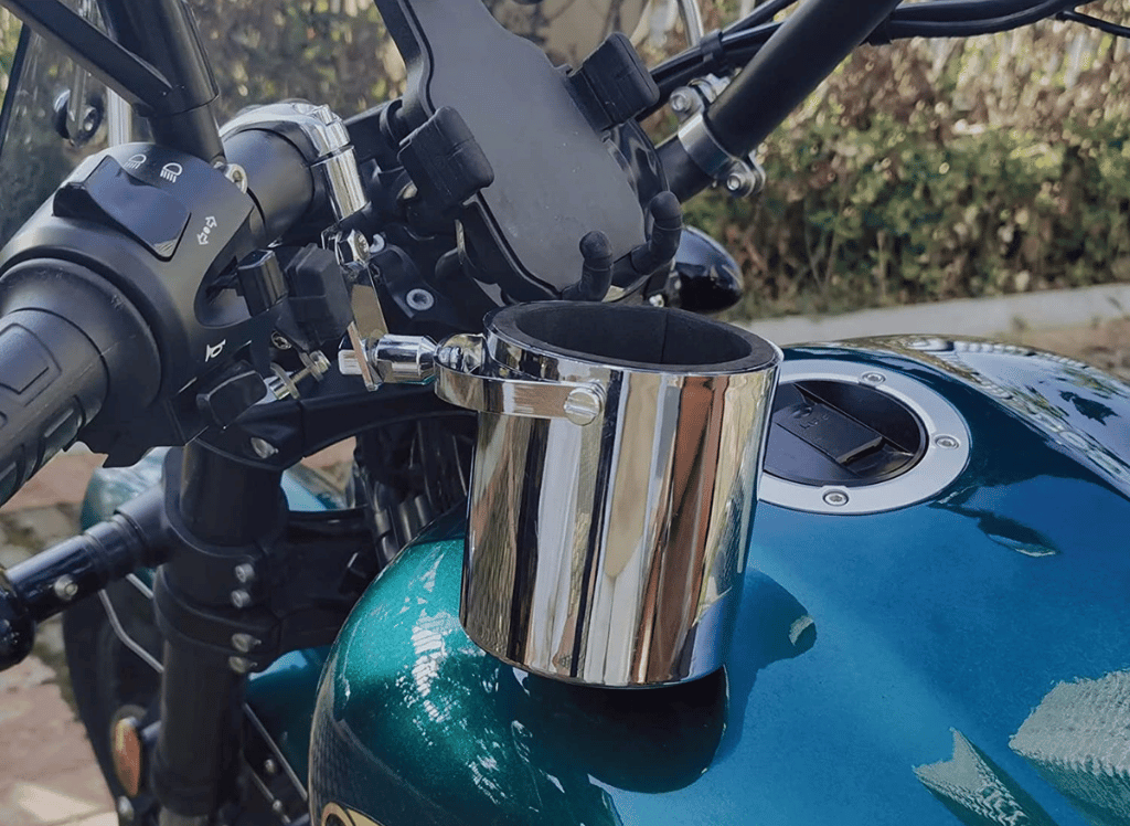 Install a Motorcycle Cup Holder for Your Next Ride