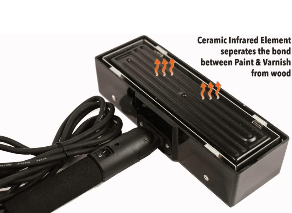 Efficient Infrared Paint Stripper For Easy Paint Removal
